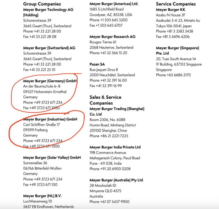 Solarfirma Meyer Burger im Dunkeln - muula.ch